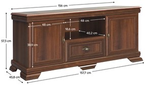Kondela RTV stolek KRT2, samoa king, KORA
