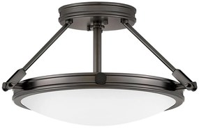 Elstead Hinkley COLLIER SF-S-BX - černý stropní lustr 3xE14