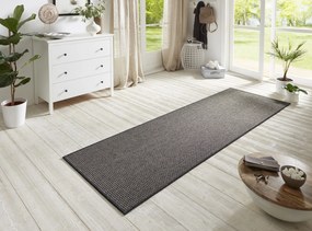 BT Carpet - Hanse Home koberce Běhoun Nature 104274 Grey ROZMĚR: 80x250