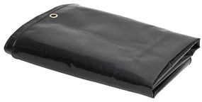 Plachta 650 g/m² 3,5 x 2,5 m černá 151362