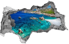 Wallmuralia Nálepka fototapeta 3D výhled Mořský záliv 95x73 cm