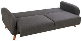 Hanah Home Set křesla a pohovky HERA antracitový 237 cm