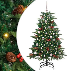 Umělý vánoční stromeček Zelená 150 cm PVC, kov a plast 3395543