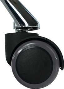 Kancelářské křeslo, růžová Velvet látka / chrom, KLIAN