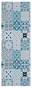 Modrý koberec běhoun 48x100 cm Sally Maiori – Universal