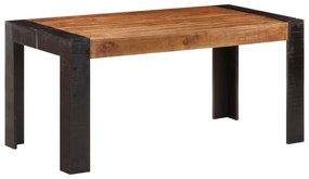 Jídelní stůl 160 x 80 x 76 cm masivní mangovníkové dřevo,  3060200 HangarStore.cz