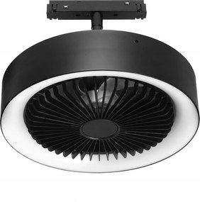 Magnetická lampa na kolejnici ventilátor na dálkové ovládání 12W 4000K 1097 DC