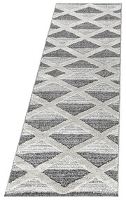 Šedý běhoun 80x250 cm Pisa – Ayyildiz Carpets