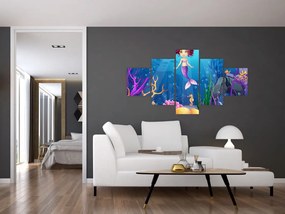 Obraz - Vodní víla (125x70 cm)