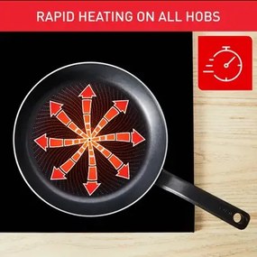Tefal So Light Induction H0560742 / Wok pánev / 28 cm / indukce / hlin