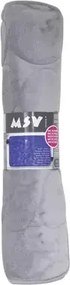 MSV PEBBLES koupelnová předložka 40 x 60 cm šedá / Polyester, PU pěna