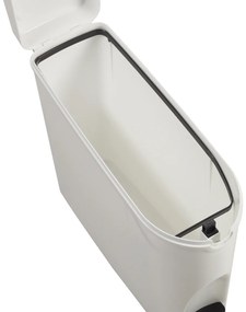 Rossignol SAS Pedálový odpadkový koš Rossignol Femina 91939 pro dámské WC, bílý, 20 L