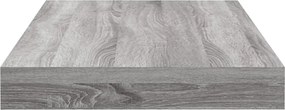 vidaXL Nástěnné police 8 ks šedé sonoma 40x10x1,5 cm kompozitní dřevo [838198]