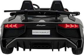 Dětské elektrické autíčko Lamborghini Aventador SV 24 V šedé