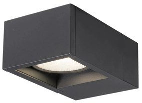 SLV 1004747 Eskina Frame WL, venkovní nástěnné svítidlo, LED 15W 3000/4000K, antracit, 11,5x18cm, IP65