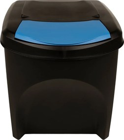 Stohovatelné odpadkové koše 3 ks antracitové 75 l 316184