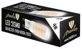 NEDES led žárovka ZLS624C G9 4W