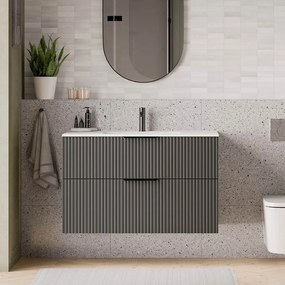 Duravit umyvadlo s umyvadlovou skříňkou TIM 100 cm