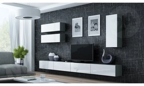 Obývací stěna Zigo XIII, Barva: černý / wotan