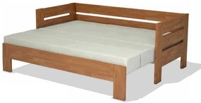 Lucatec Dřevěná postel Flavio duo