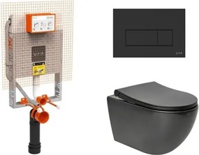 Závěsný WC set k zazdění Vitra Sento SIKOVZB2