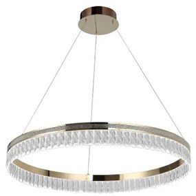 LED Stmívatelný křišťálový lustr na lanku THALIA LED/55W/230V 3000-6000K + DO