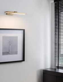 LED nástěnné svítidlo Marnell 37.6 mosaz