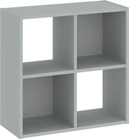 Regál Sinde 2x2, šedá