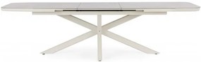 BIZZOTTO Rozkládací jídelní stůl PASCAL 200-260x100 cm světlý