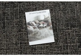 Dywany Luszczow Kusový koberec SIZAL FLOORLUX 20401 vzor rámu Černá / stříbrný Rozměr koberce: 120 x 170 cm