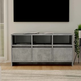 TV skříňka betonově šedá 102 x 37,5 x 52,5 cm kompozitní dřevo
