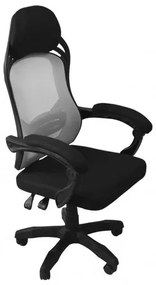 Kancelářská židle Oscar - černá/šedá