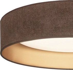 BRILAGI-LED Stm. sv. VELVET SM. VARI 24W/230V 3000-6500K pr.45 cm hnědá/zlatá+DO