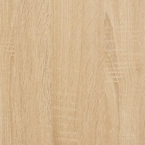 Petromila Knihovna dub sonoma 78,5 x 33 x 153 cm kompozitní dřevo