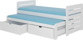 Postel dvojitá s matracemi TOMI 180x80