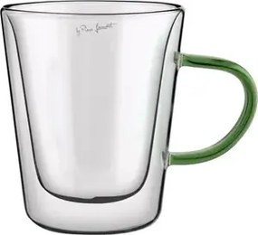 Lamart Vaso Sada sklenic na čaj 2ks 300ml zelená / sklo