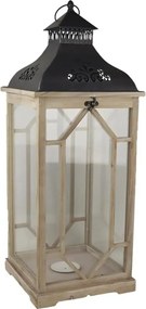 Dřevěná lucerna D3141 – velká (81 cm)