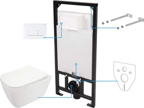 Deante Toilet set, concealed, 6 in 1