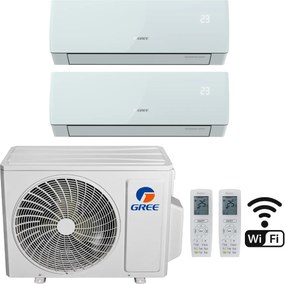 Klimatizace Gree Pular 2x2,7 kW - sestava 2+1 včetně montáže