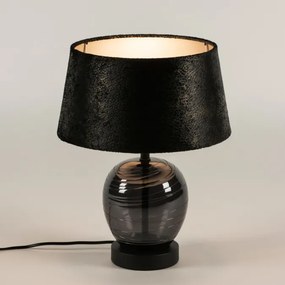 Stolní designová lampa Eleon Nero 38