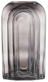 Butlers RAINBOW Skleněná váza 27 cm - antracitová