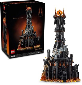 Lego stavebnice lego icons 10333 pán prstenů: barad-dur
