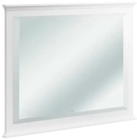 Villeroy & Boch Hommage - Zrcadlo v rámu 99x74 cm, bílá 85652200