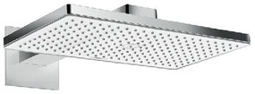 Hansgrohe Rainmaker Select - Hlavová sprcha 460, 1 proud, rameno 460 mm, EcoSmart 9 l/min, bílá/chrom 24013400