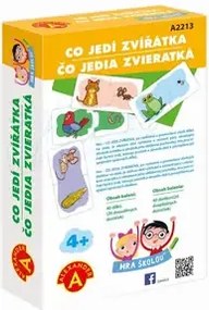 Alexander Hra školou - co jedí zvířátka / od 4 let