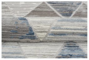 Kusový koberec Nathan šedomodrý 140x200cm