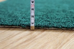 Vopi, Metrážový koberec Astra zelená - neúčtujeme odřezky z role, na míru, šíře 2m,3m,4m, zelená, ab (mřížka), chodba / předsíň