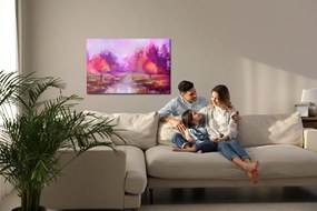 Obraz Abstraktní Růžový Park Nedostatek Nedostatek Plátno Canvas 120x80