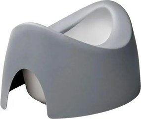 Dětský oboustranný ergonomický nočník s výlevkou Teggi šedý