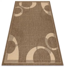 Dywany Luszczow Kusový koberec SISAL FLOORLUX 20078 káva / mais Rozměr koberce: 80 x 150 cm